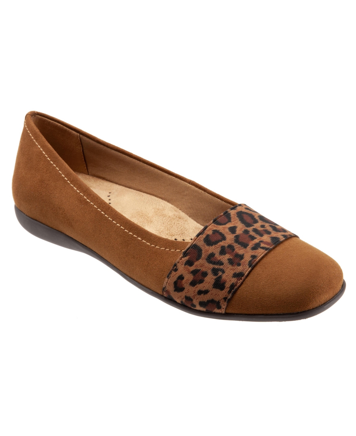 Click here for Trotters Samantha Flat - Chestnut prices