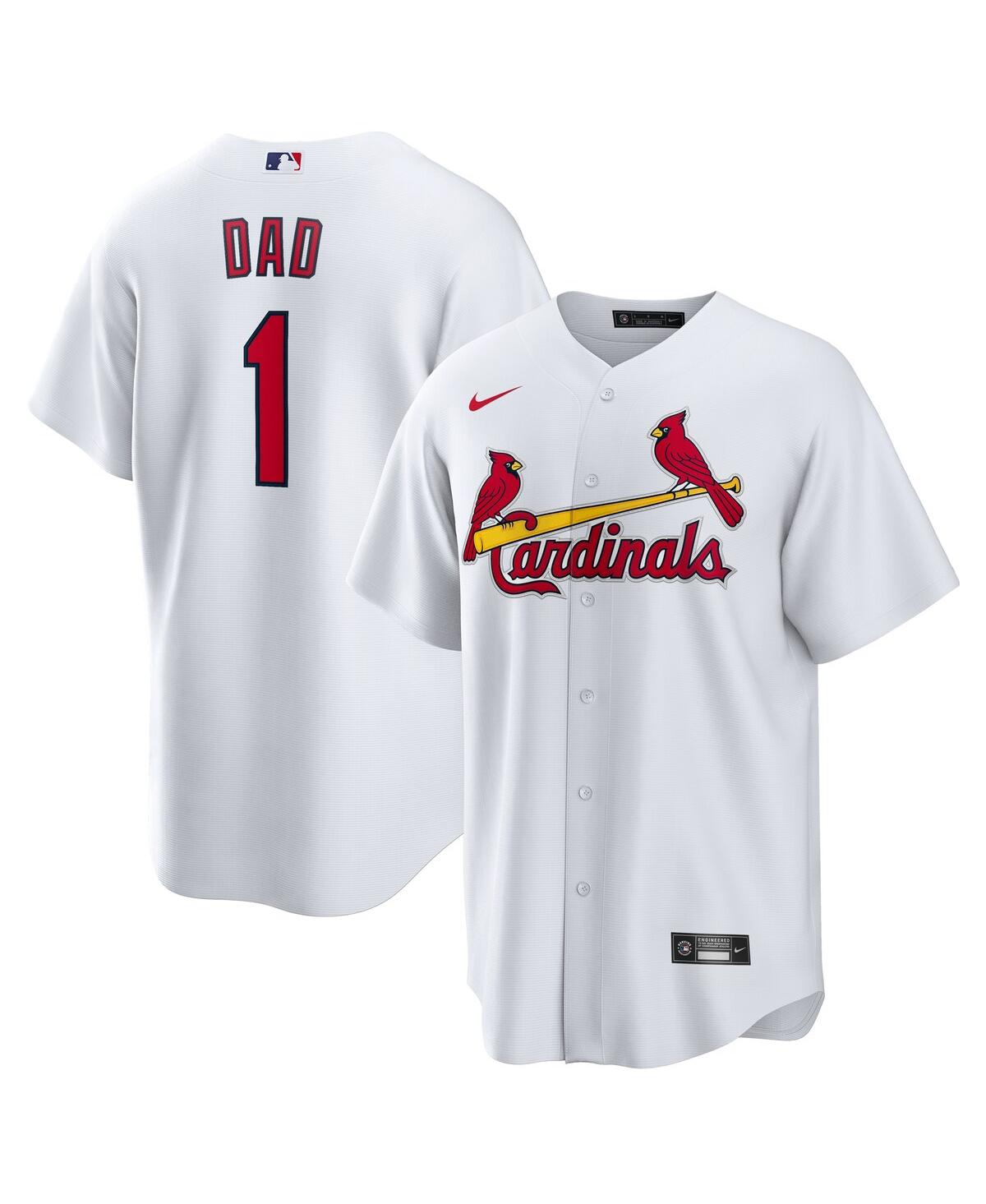 Click here for Nike MensÂ White St. Louis Cardinals 1 Dad Home Re... prices