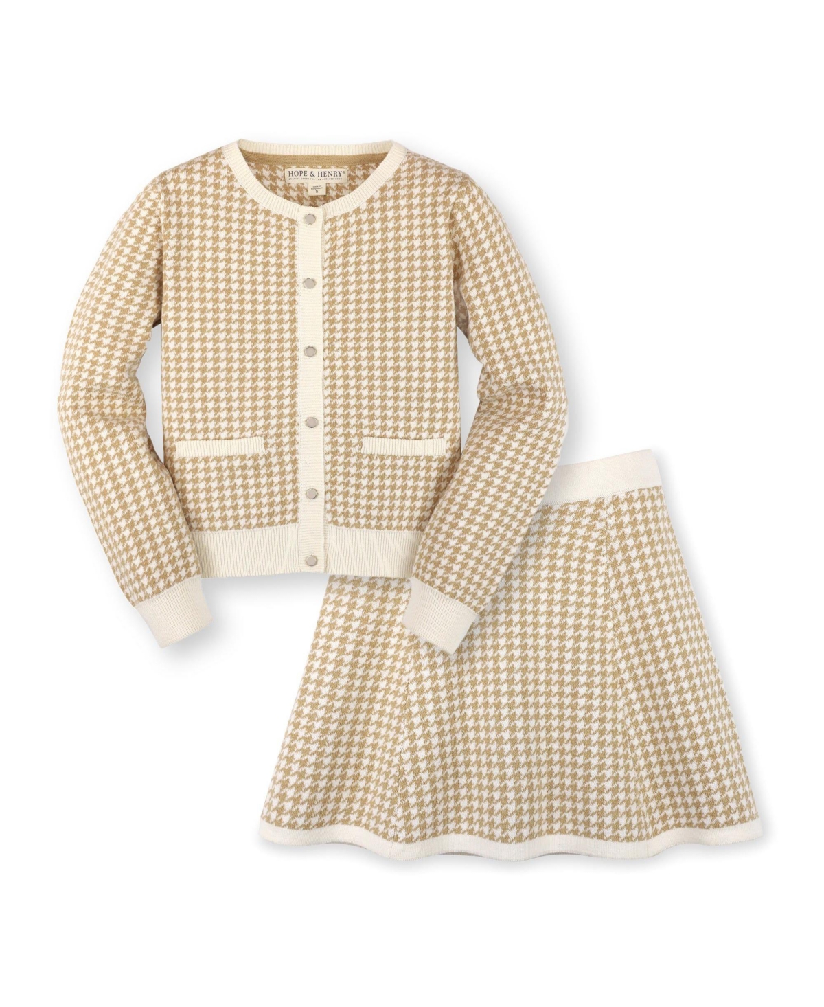 Click here for Hope & Henry Baby Girls Long Sleeve Cardigan and S... prices