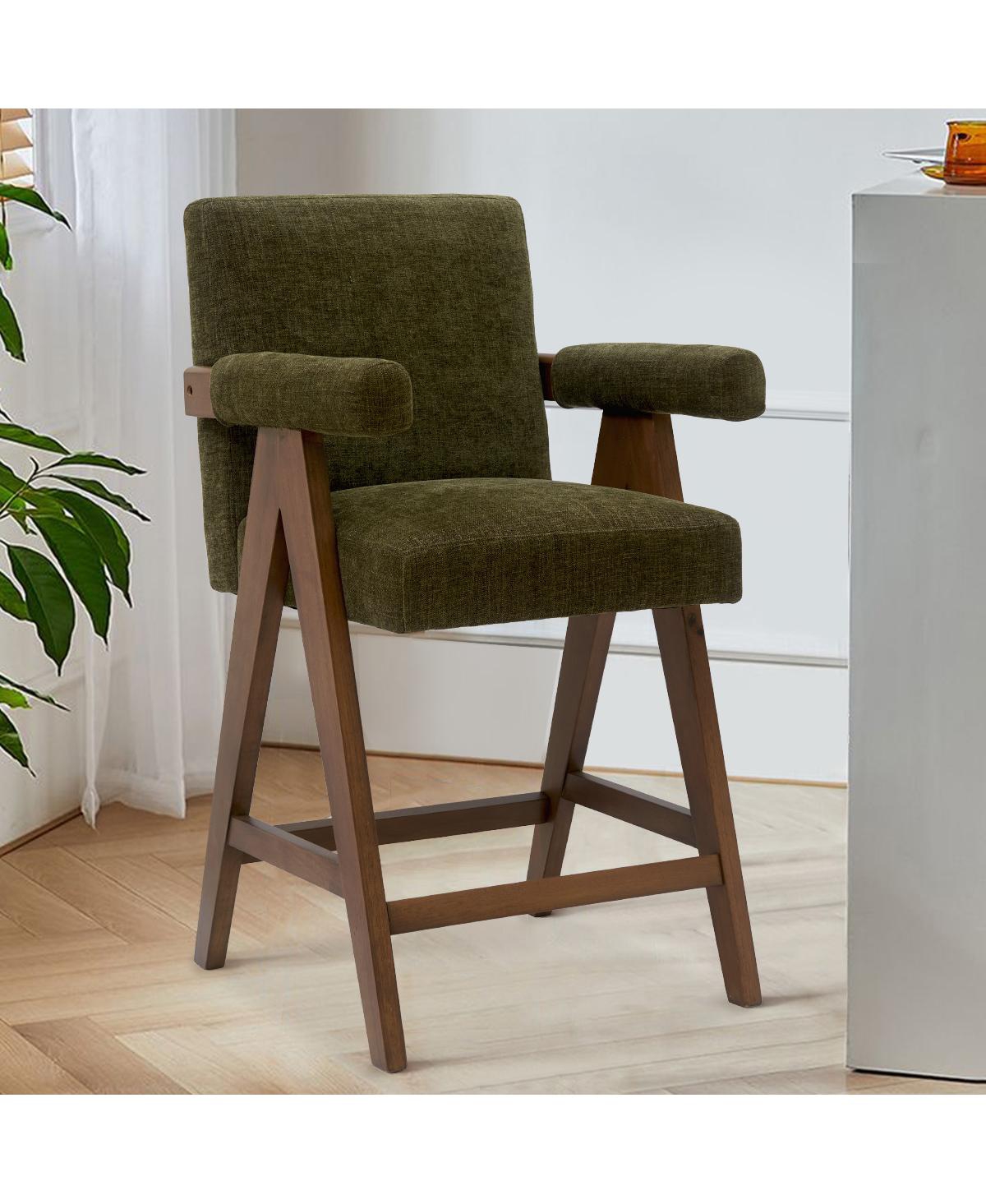 Click here for Upholstered Counter Height Bar Stool with Arms  25... prices