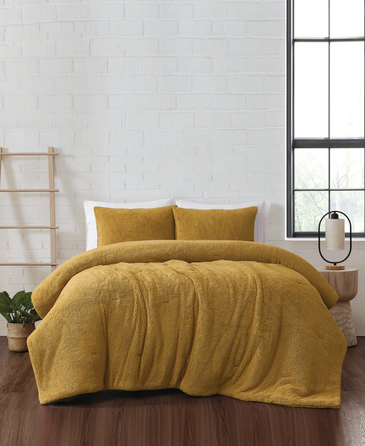 Click here for Brooklyn Loom Marshmallow Sherpa 3-Pc. Comforter S... prices