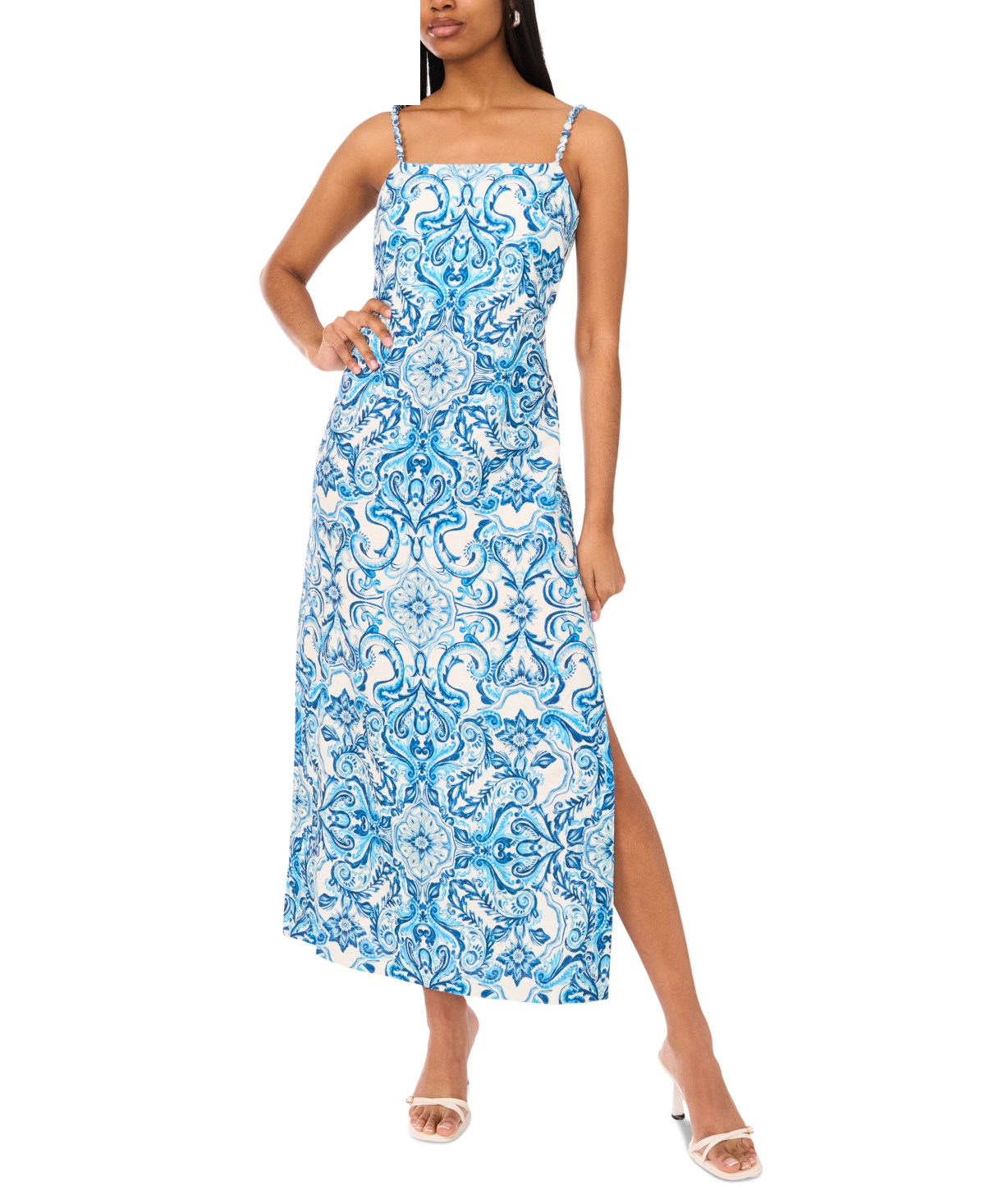 Click here for Parker Womens The Willa Beaded-Strap Paisley-Print... prices