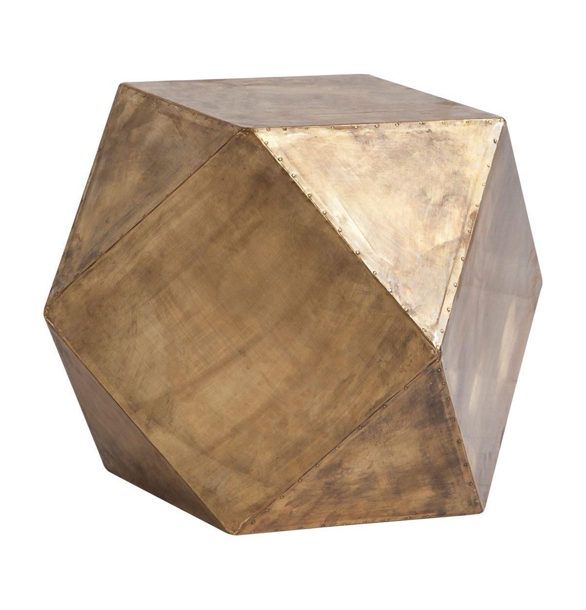Click here for Rustic Charm Hexagonal End Table with Square Top a... prices
