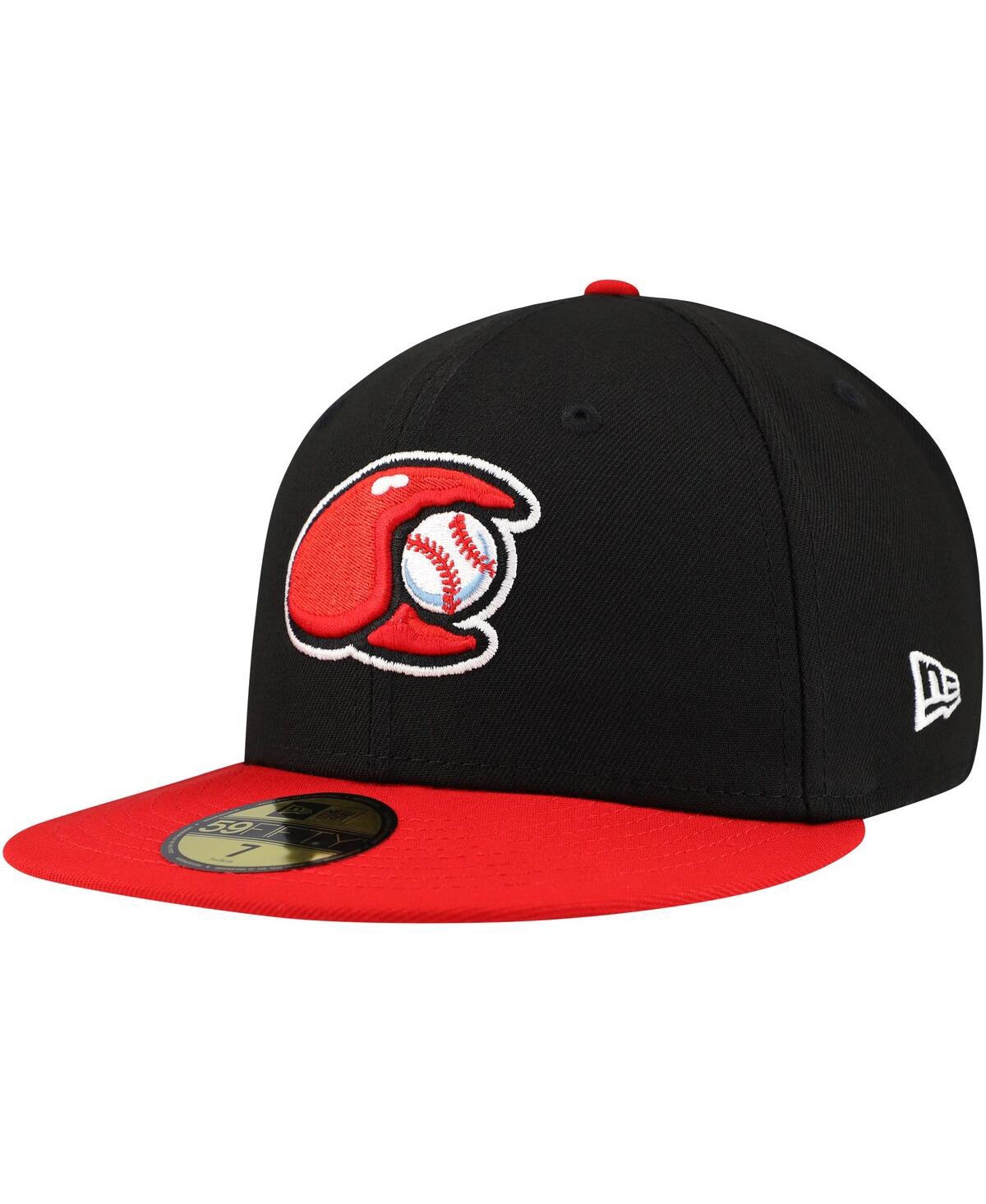 Click here for New Era Mens Black Hickory Crawdads Authentic Coll... prices