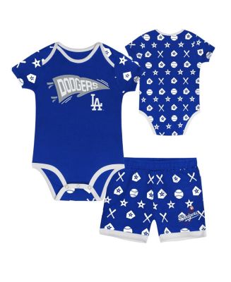 Outerstuff Baby Boys and Girls 2-Piece Blue Los Angeles Dodgers On Deck ...