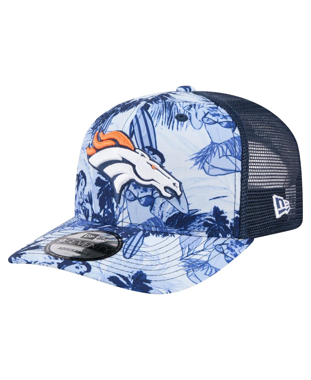 Click here for New Era Mens Navy Denver Broncos Hula Trucker 9SEV... prices