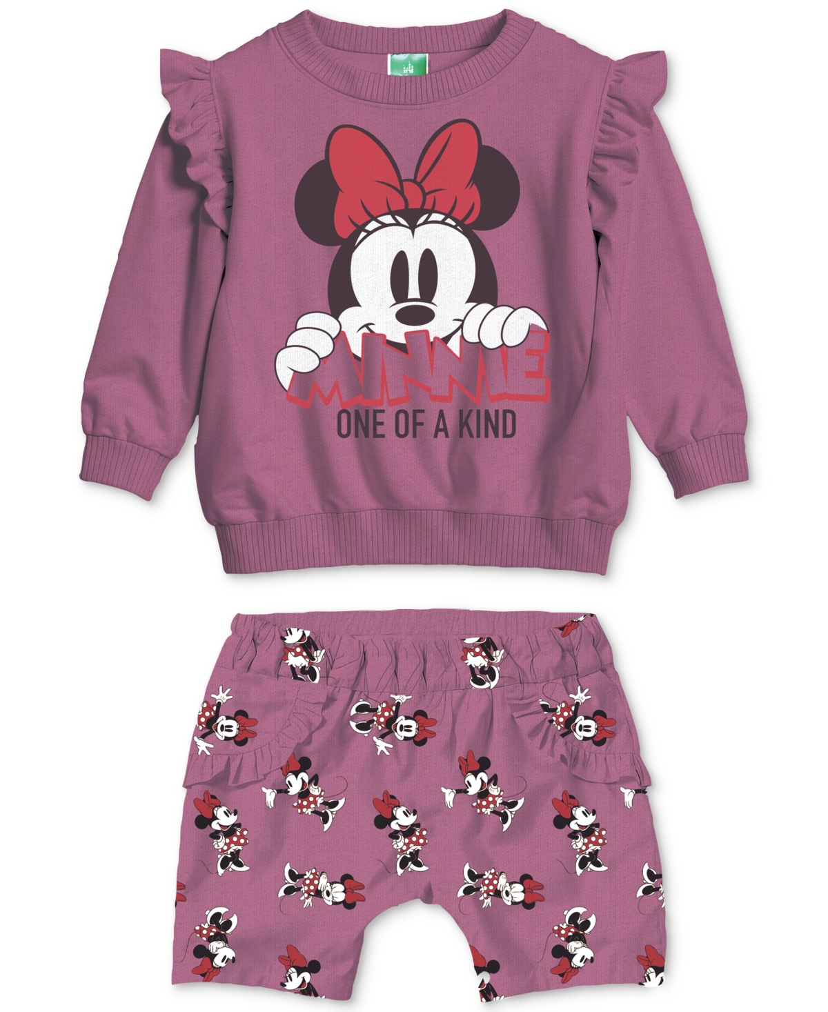 Click here for Disney Baby Girls 2-Pc. Minnie One-of-a-Kind Sweat... prices