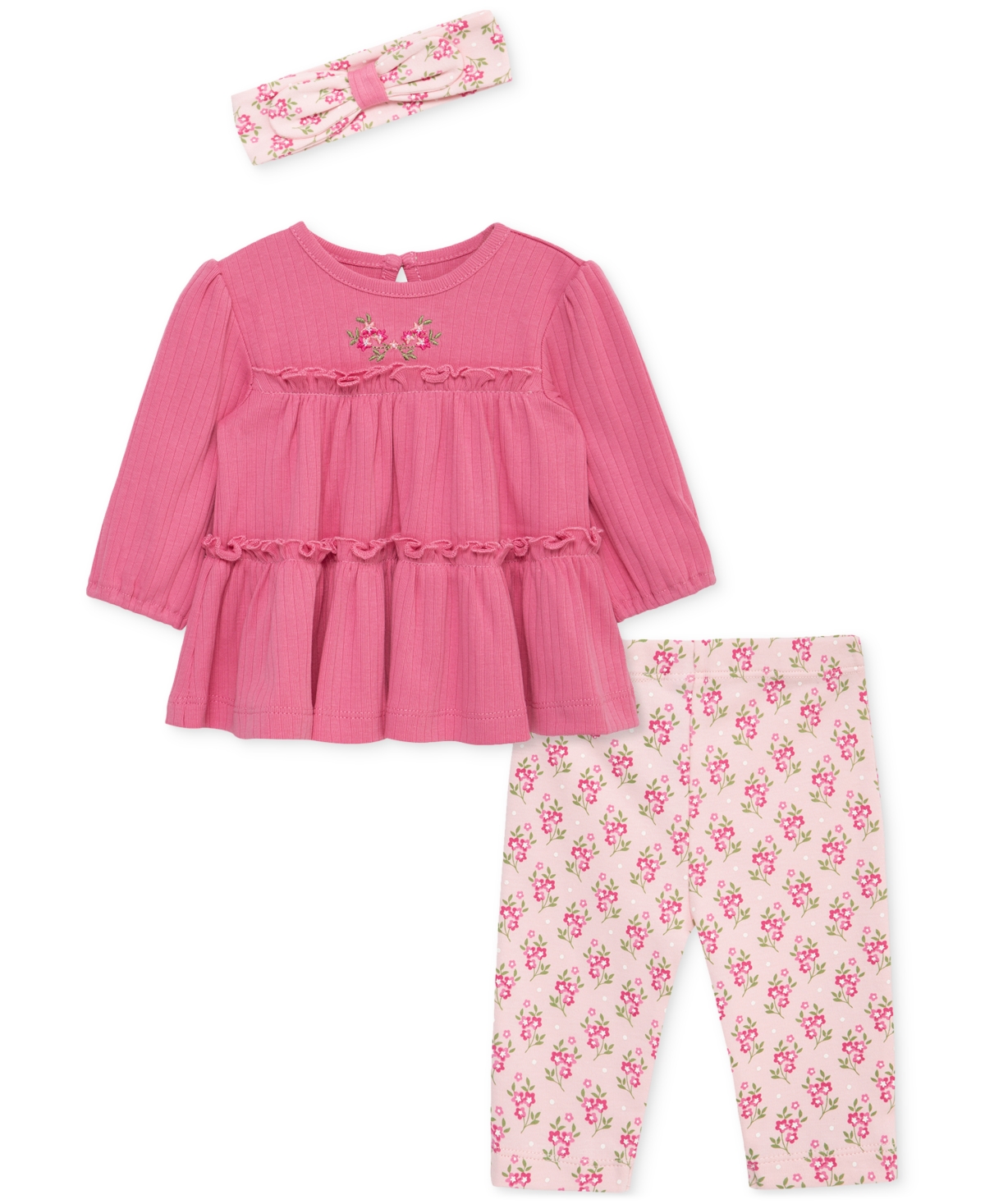 Click here for Little Me Baby Girls Cotton Bellflower Headband  T... prices