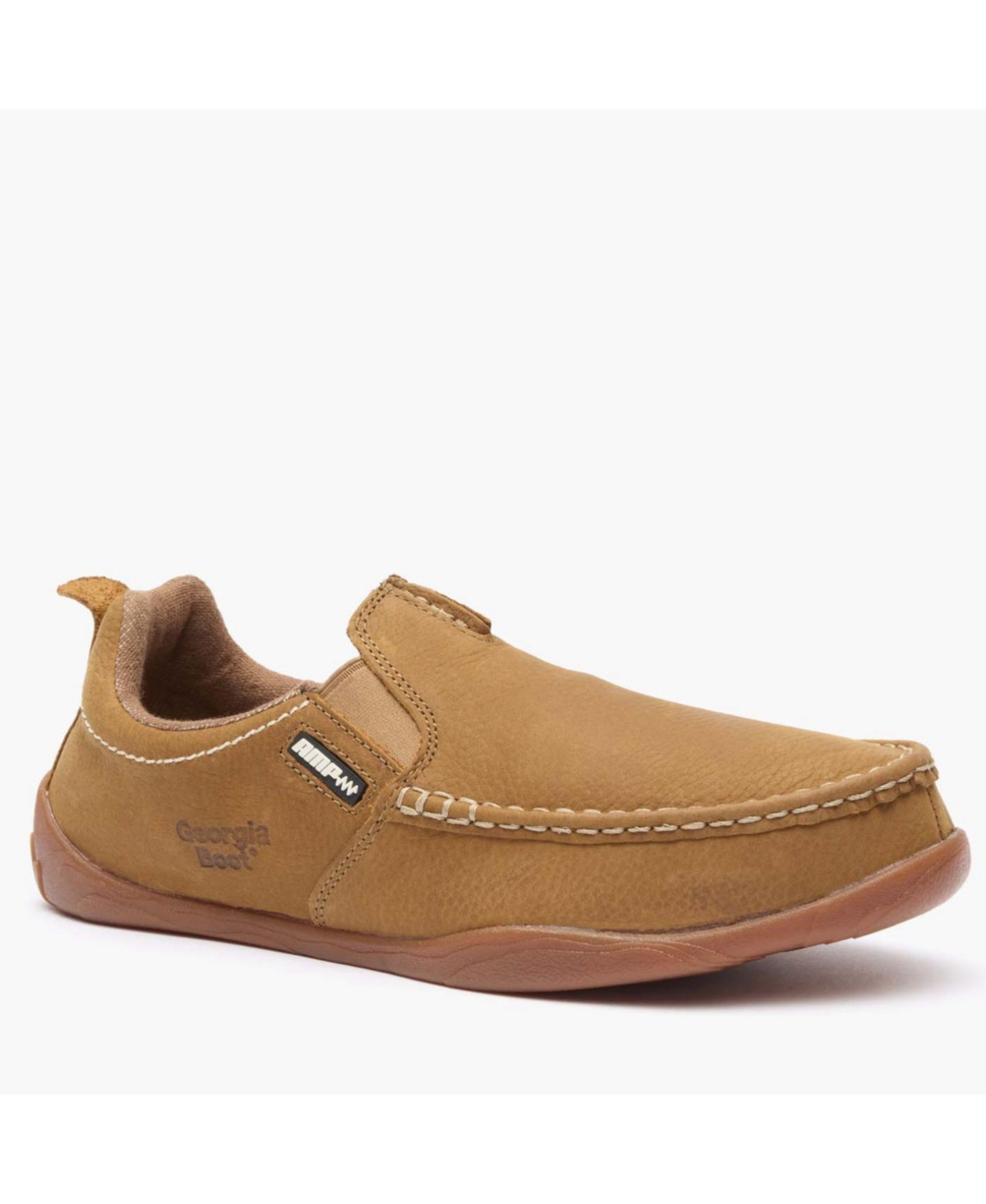 Click here for Georgia Boot Mens Cedar Falls Moc-Toe Slip-On - Ta... prices