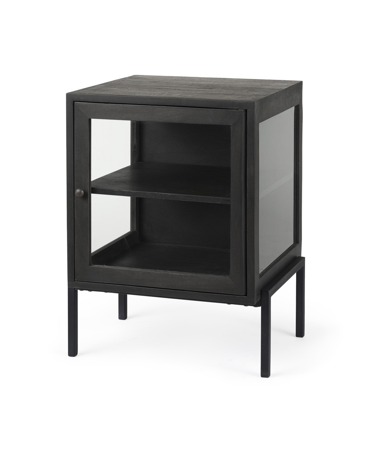 Click here for Rustic Solid Wood Square End Table – Natura... prices