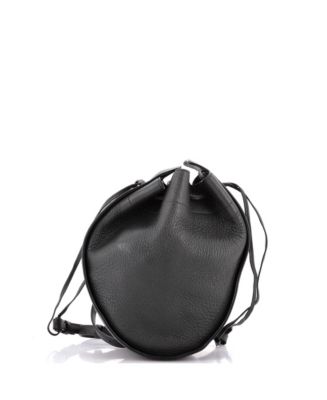 Pre-Owned The Row Drawstring Pouch Leather - Macy's