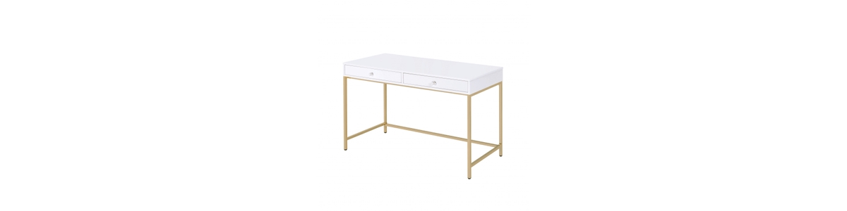 Click here for Sleek Computer Desk with Two Drawers – Perf... prices