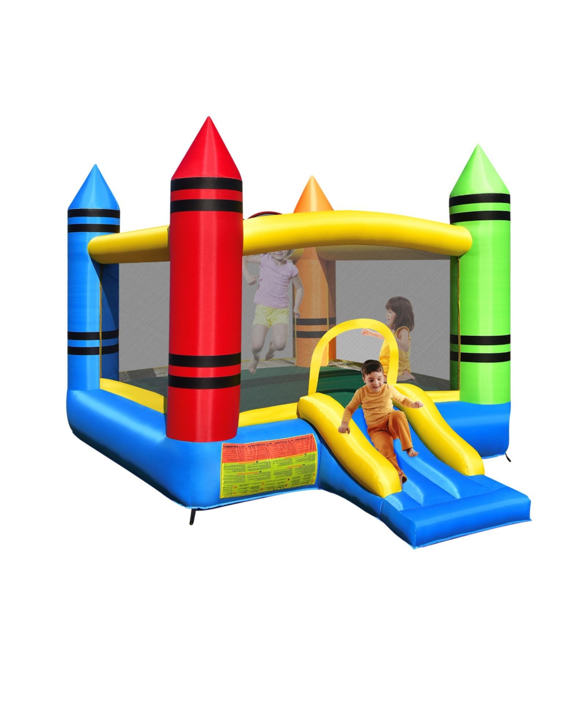 Click here for Kids Inflatable Bounce House with Slide and Ocean... prices