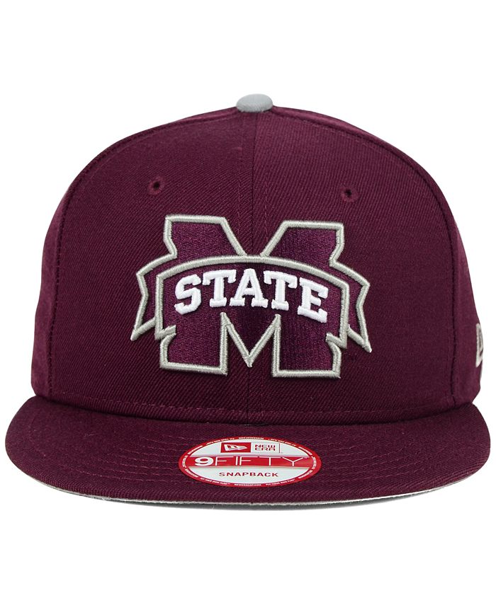 New Era Mississippi State Bulldogs Core 9FIFTY Snapback Cap - Macy's