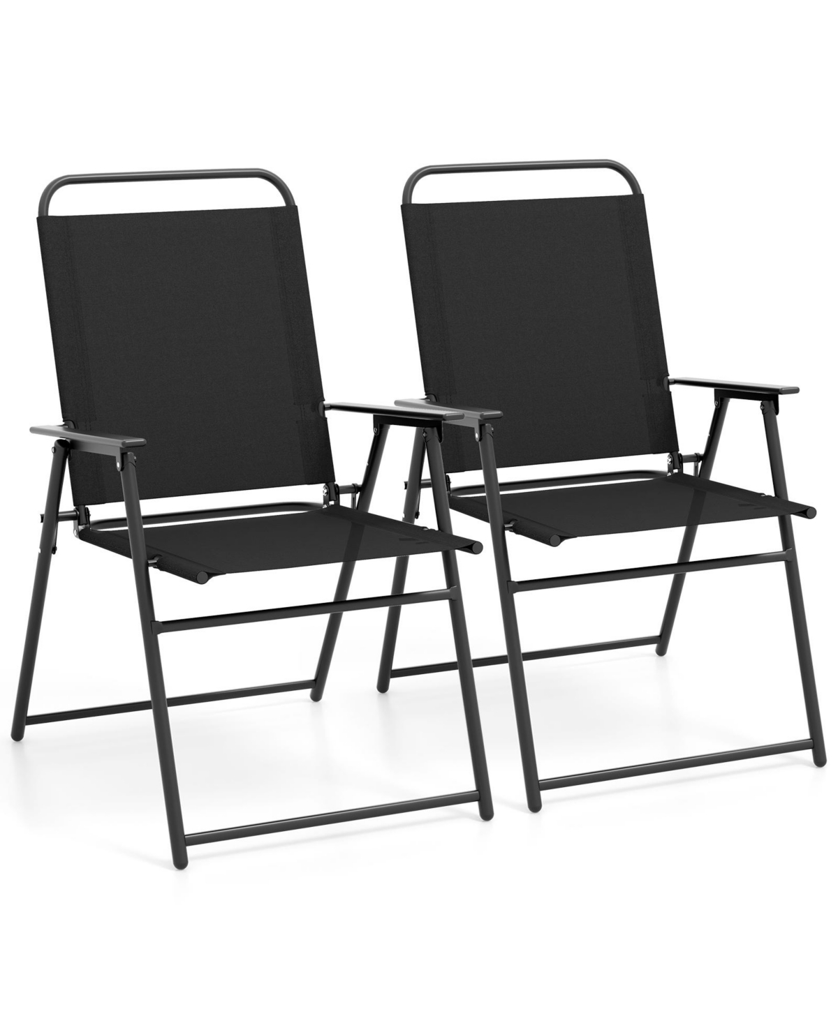 Click here for Outdoor Folding Sling Chairs with Armrest and Back... prices