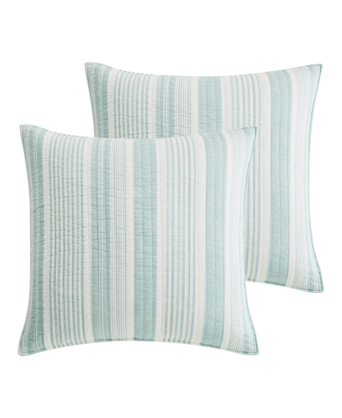 Click here for Levtex Aqua Breeze 2-Pc. Sham Set  European - Blue prices