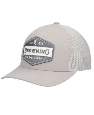 Browning Men's Gray Sideline Trucker Adjustable Hat - Macy's