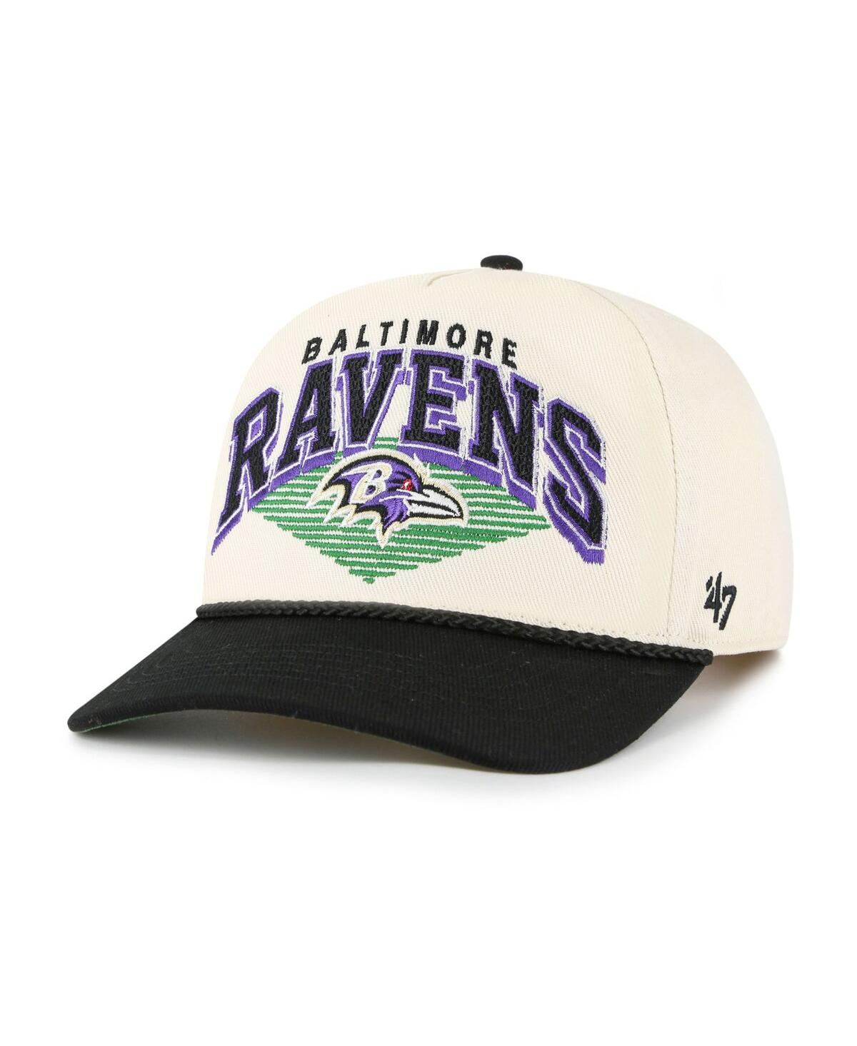 Click here for 47 Brand Mens Cream Baltimore Ravens Pomona Rope H... prices