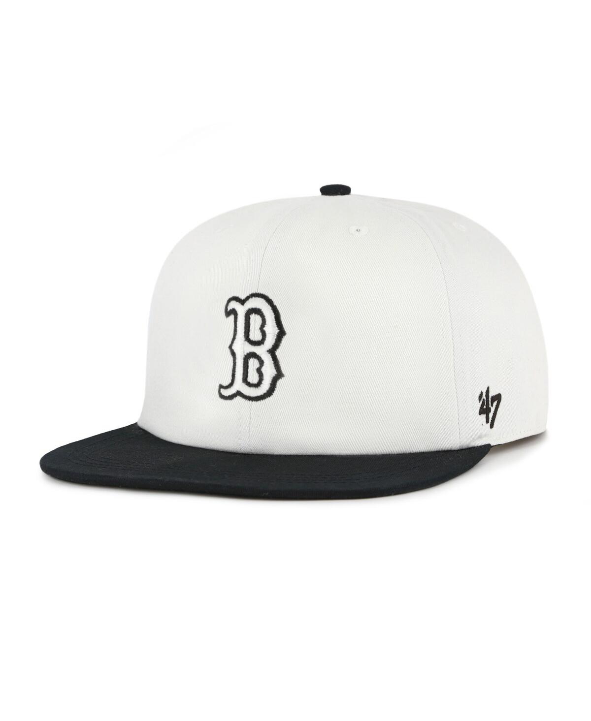 Click here for 47 Brand Mens White/Black Boston Red Sox Foundatio... prices
