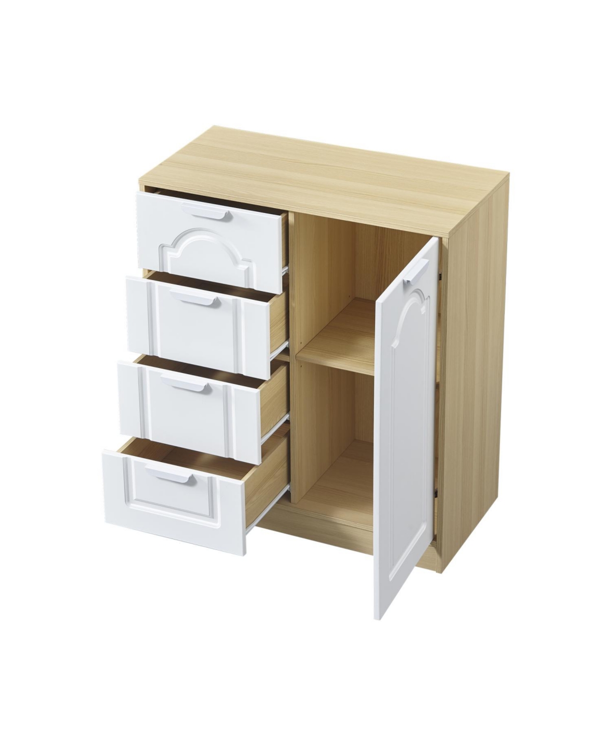 Click here for Streamdale Freestanding Storage Cabinet with Adjus... prices