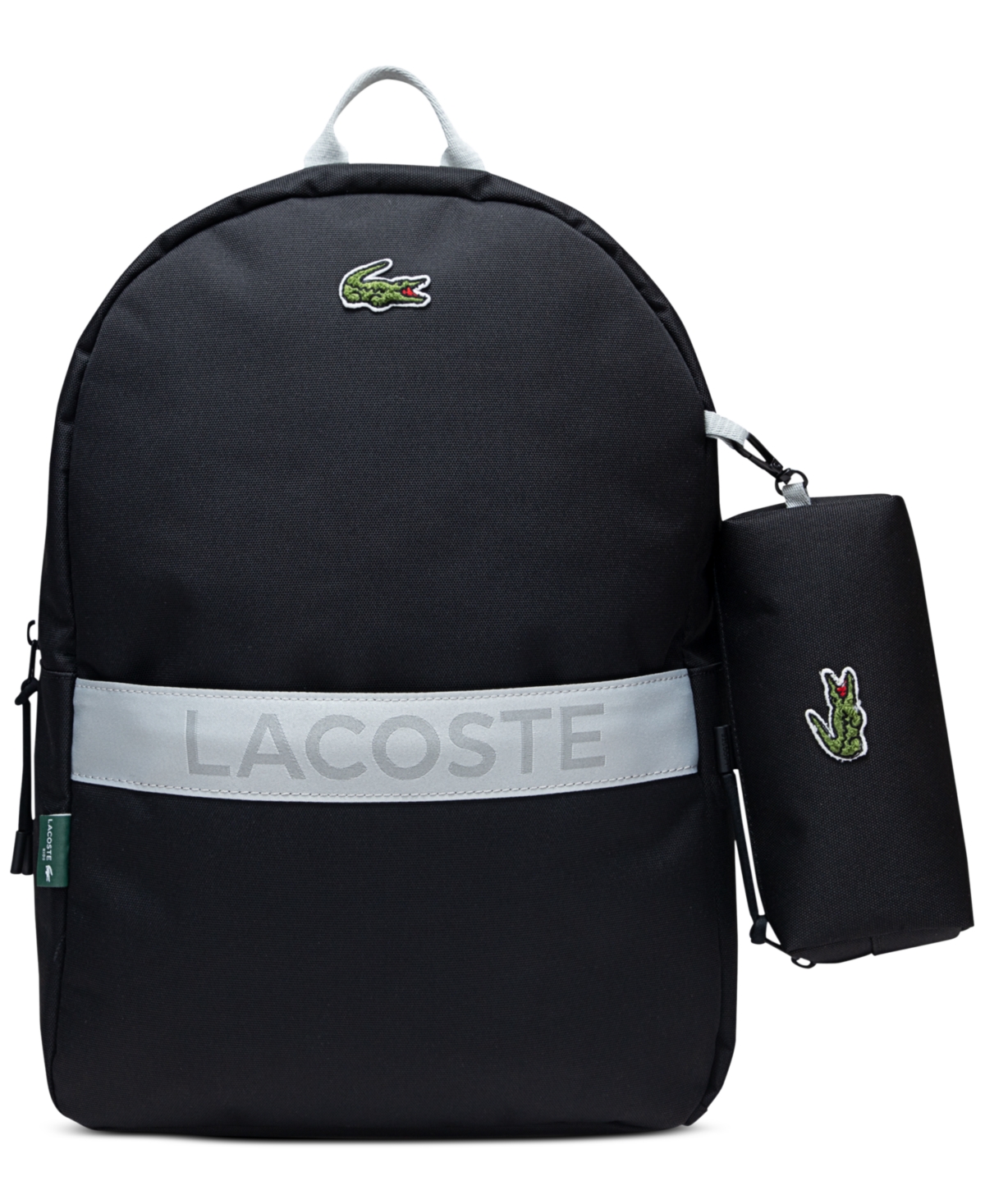 Click here for Lacoste Big Kids Pencil Bag Backpack - Noir prices