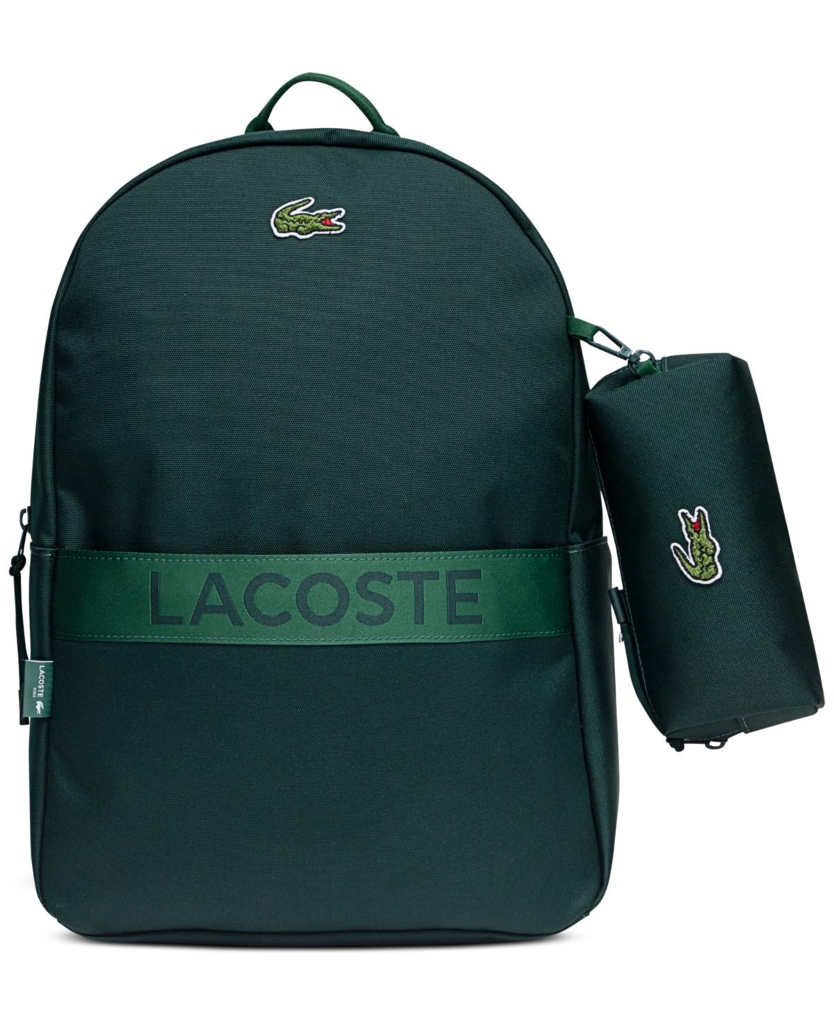 Click here for Lacoste Big Kids Pencil Bag Backpack - Sinople prices