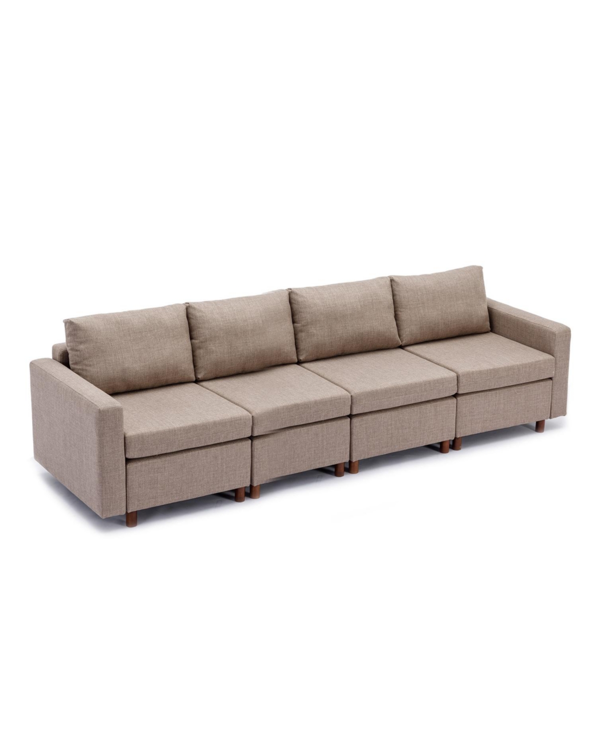 Click here for 4 Seat Module Sectional Sofa Couch for living room... prices