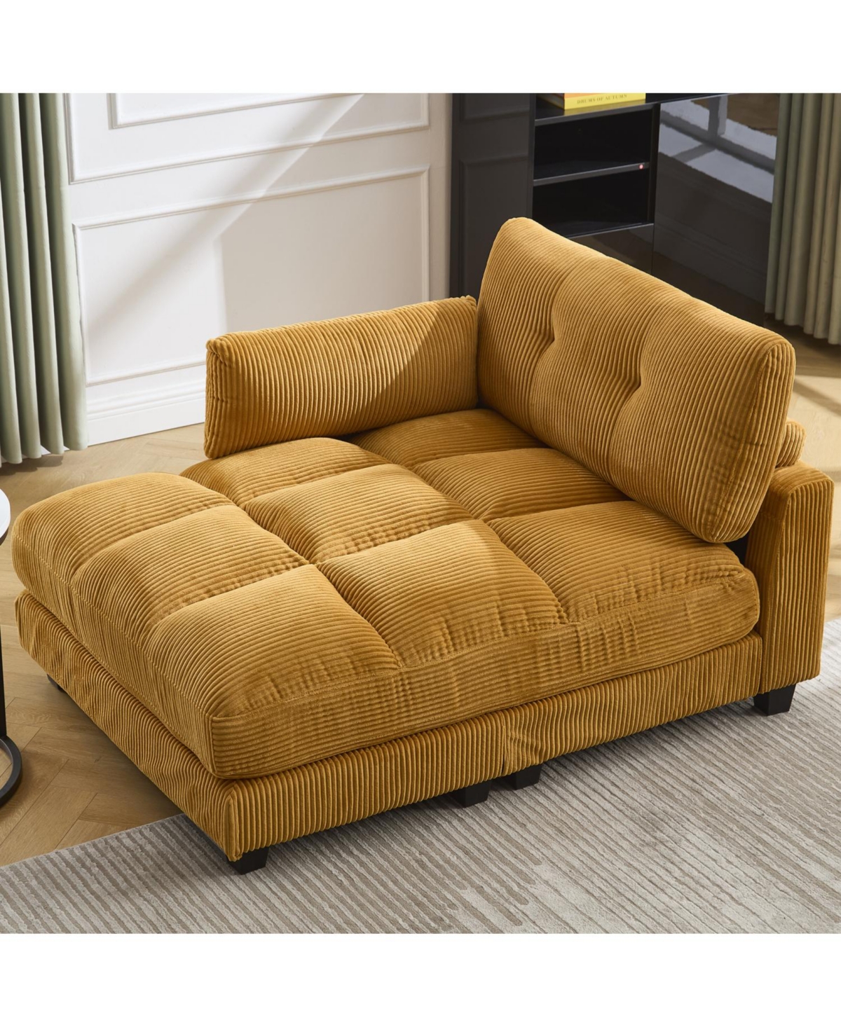 Click here for Streamdale Sleeper Sofa Couch Bed Oversized Chaise... prices