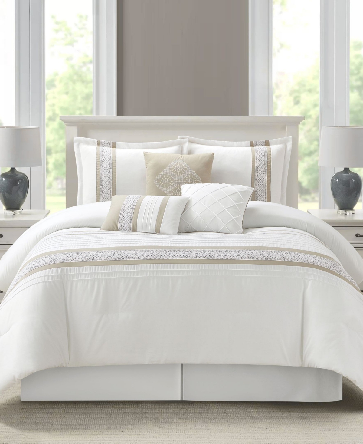 Click here for Stratford Park Durango Stripes 7-Pc. Comforter Set... prices