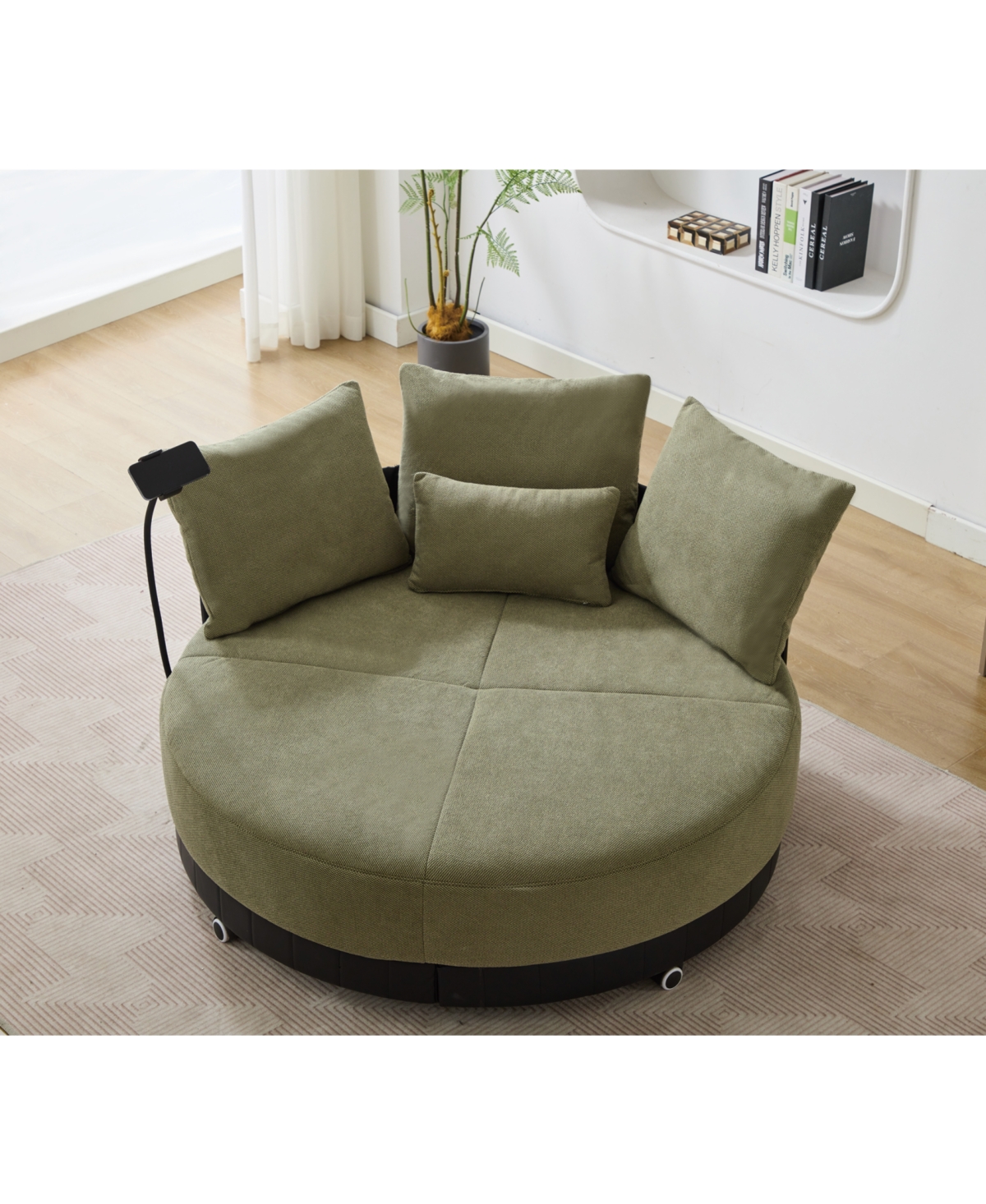 Click here for Streamdale Oversized Swivel Chair with Adjustable... prices