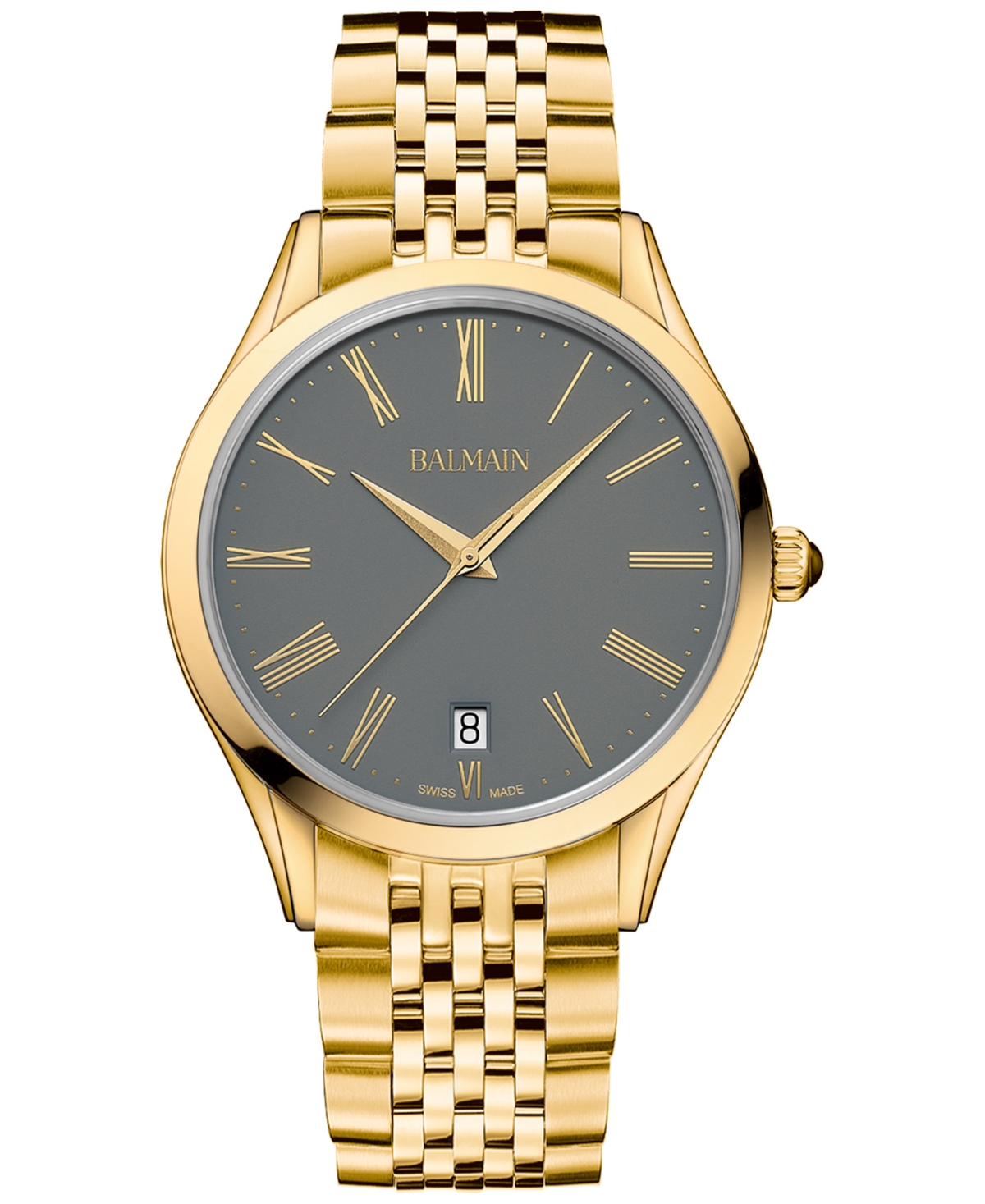 Click here for Balmain Mens Swiss Classic R Gold Pvd Stainless St... prices