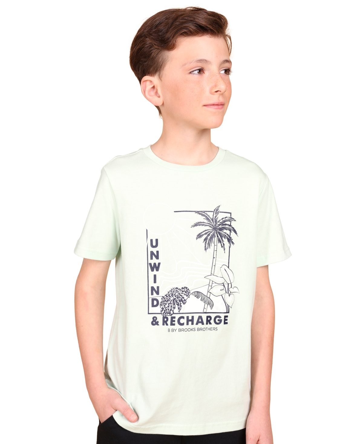 Click here for B By Brooks Brothers Big Boys Recharge Graphic T-S... prices