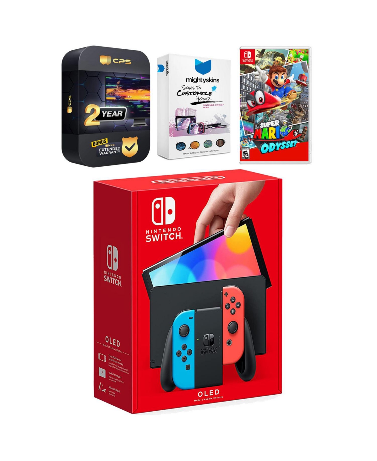 Click here for Nintendo Switch Neon Red & Blue Oled Console with... prices