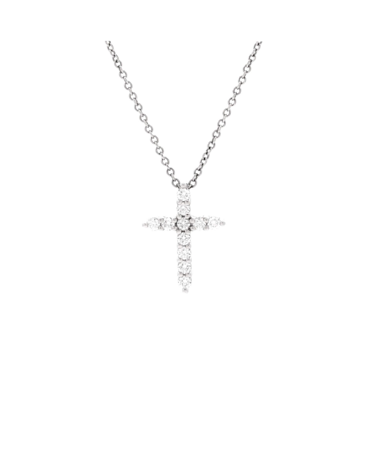 Click here for Pre-Owned Tiffany & Co. Mini Cross Pendant Necklac... prices