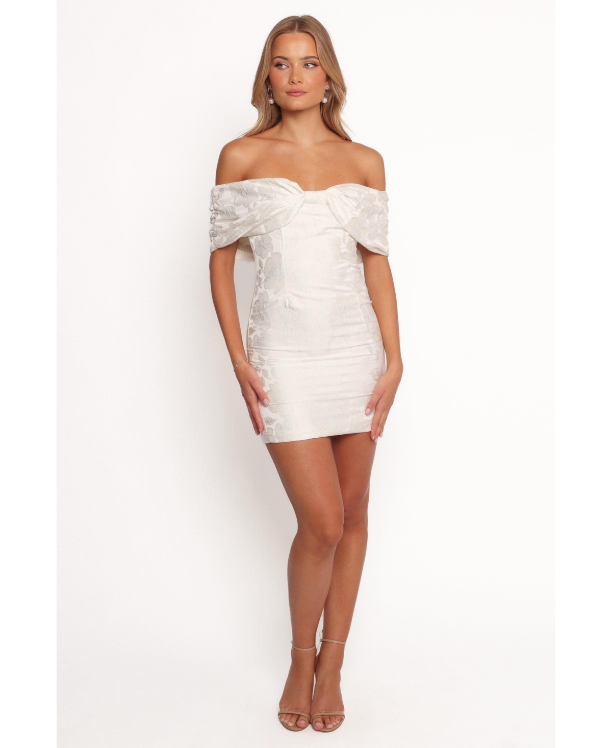 Click here for Petal and Pup Womens Kaeli Mini Dress - White prices