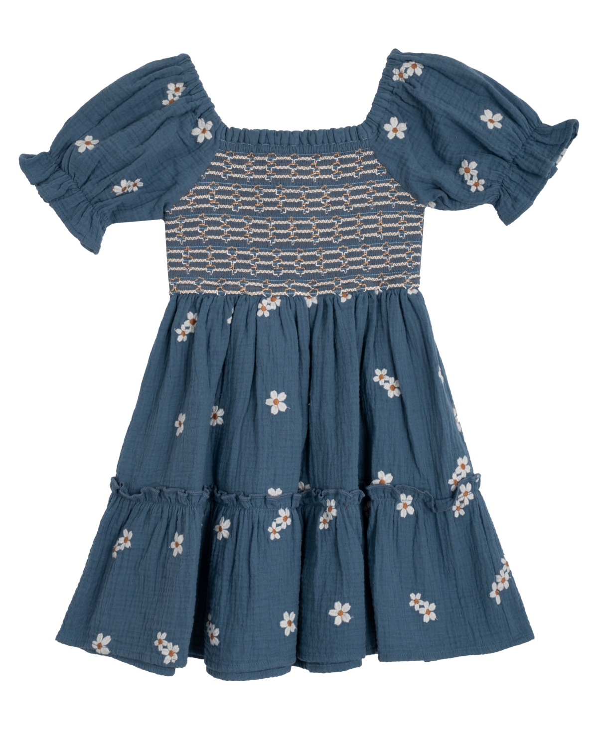 Click here for Rare Editions Toddler and Little Girls Daisy Embro... prices