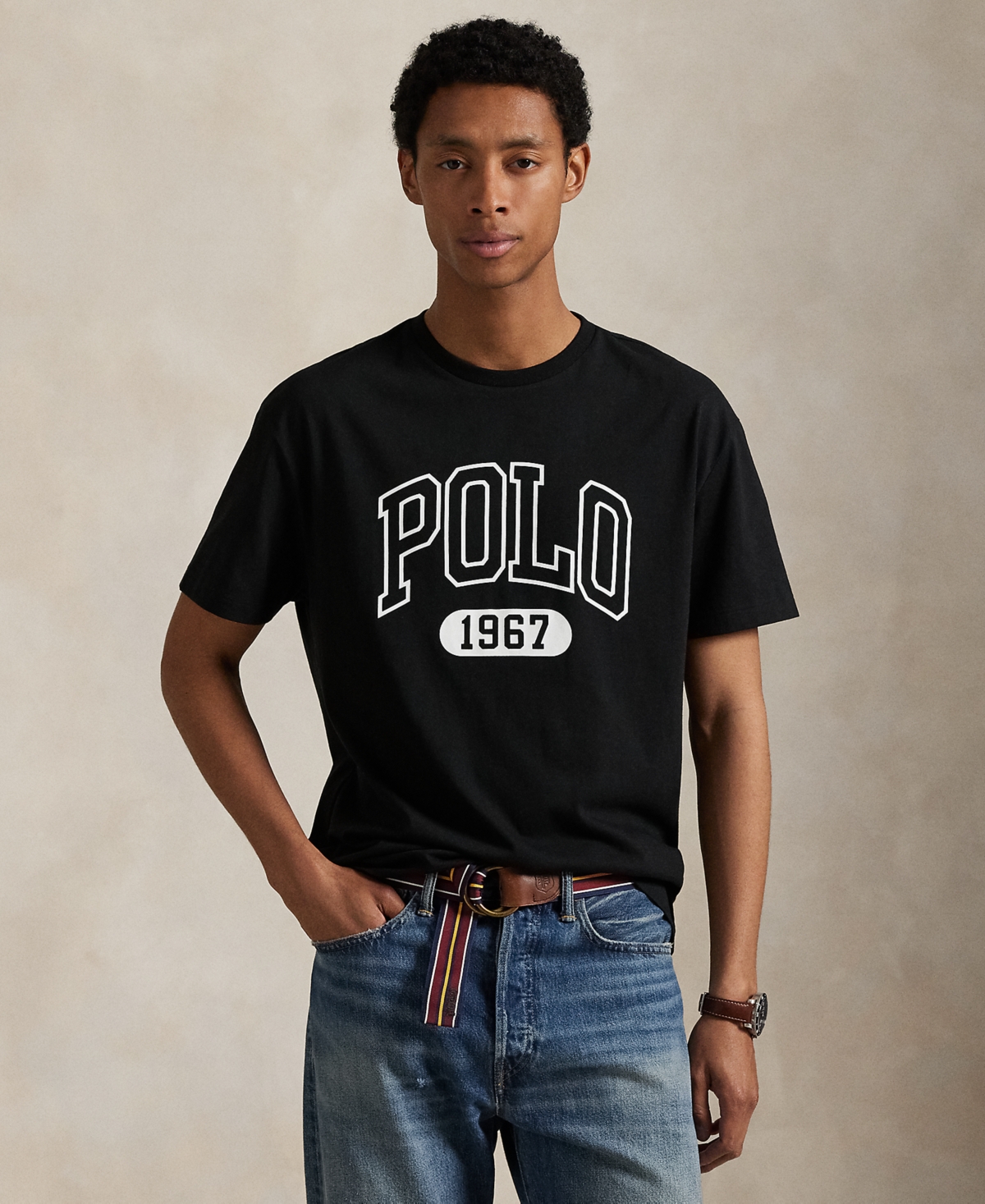Click here for Polo Ralph Lauren Mens Classic-Fit Jersey Graphic... prices