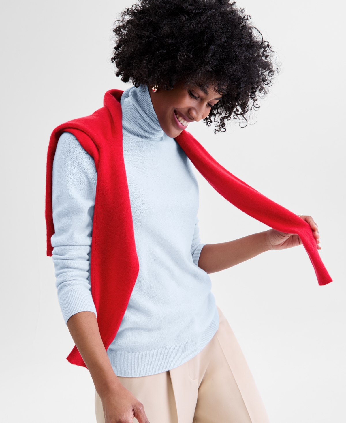 Click here for Charter Club Womens 100 Cashmere Turtleneck Sweate... prices