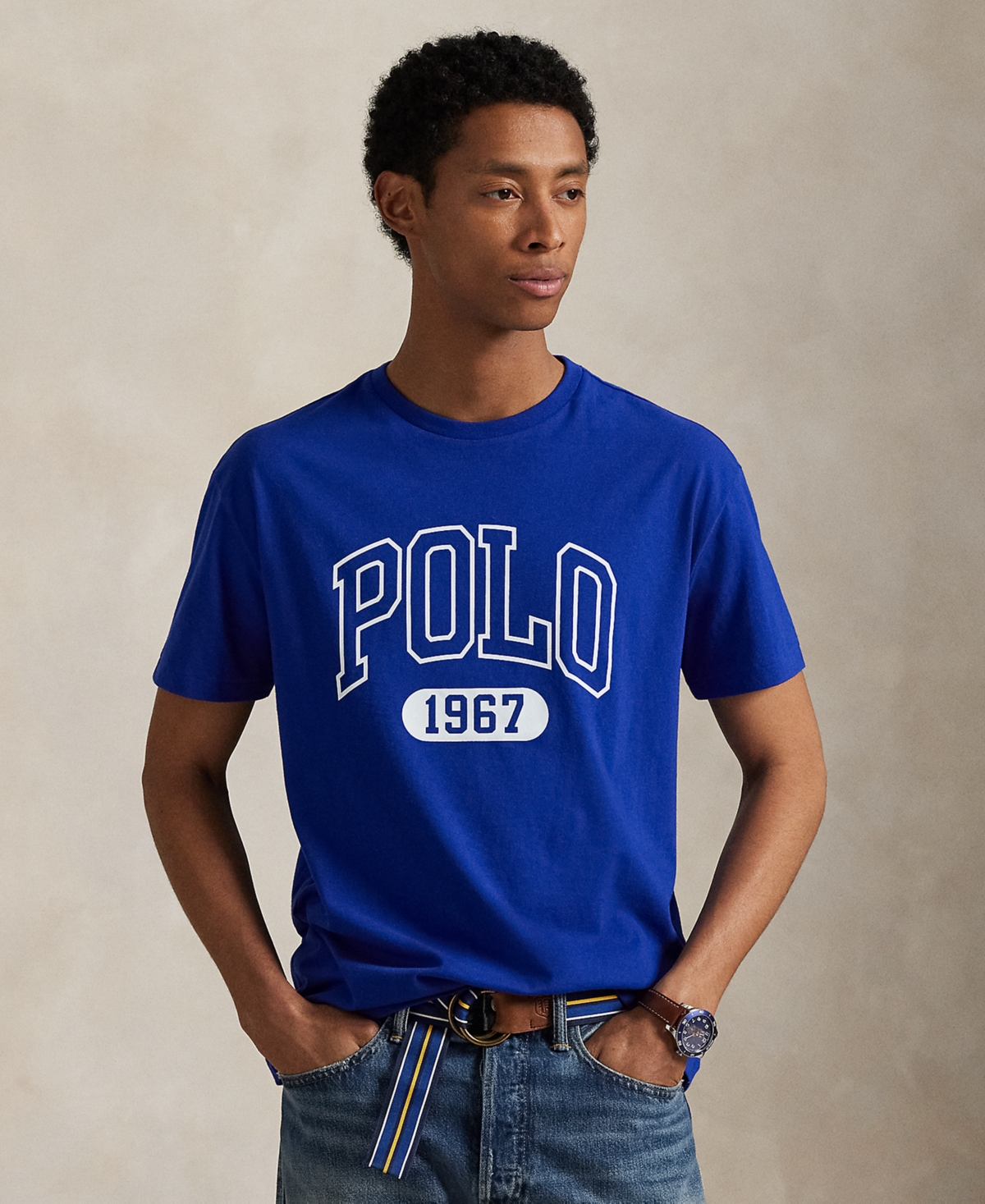 Click here for Polo Ralph Lauren Mens Classic-Fit Jersey Graphic... prices