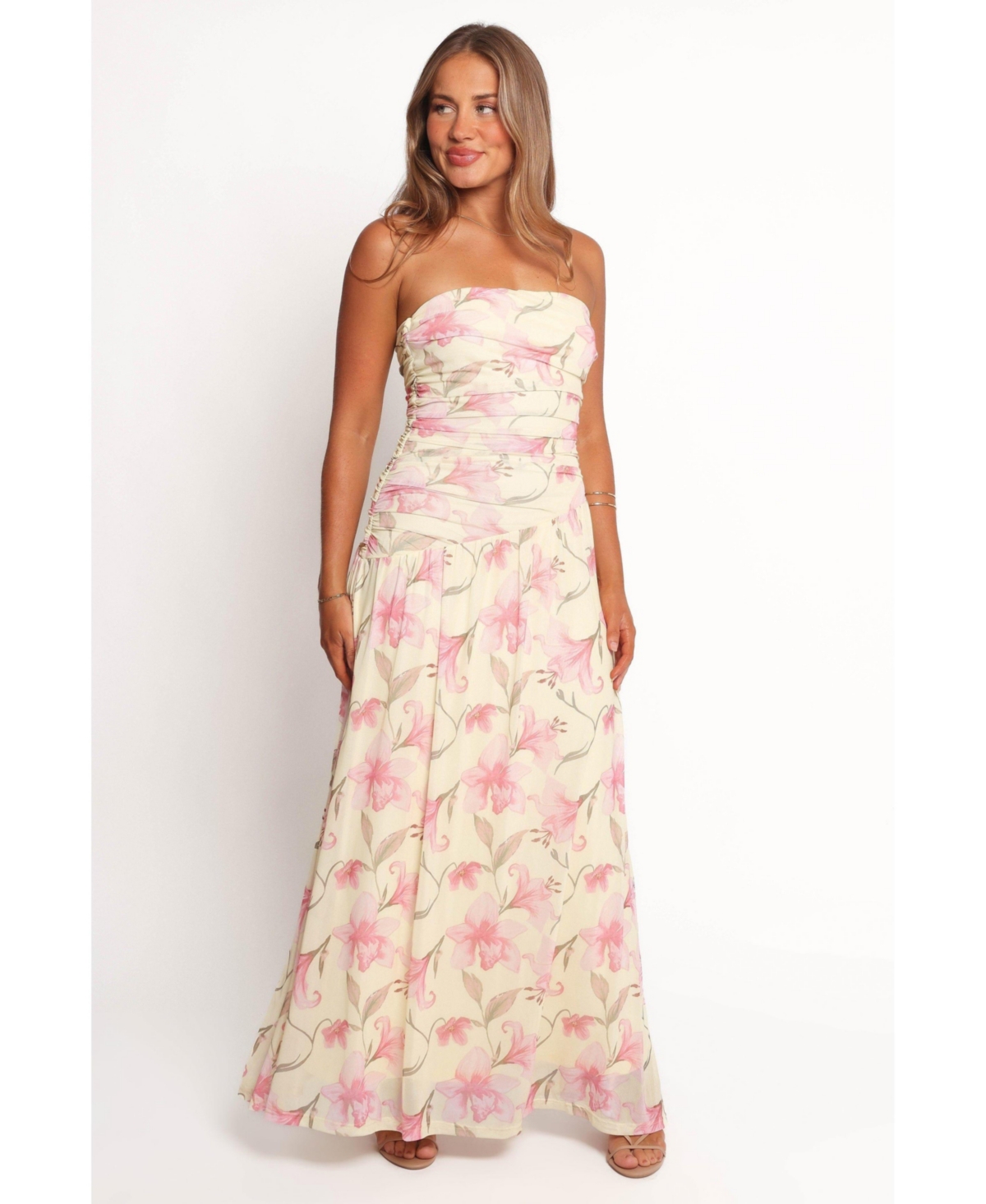 Click here for Petal and Pup Womens Calypso Maxi Dress - Yellow f... prices