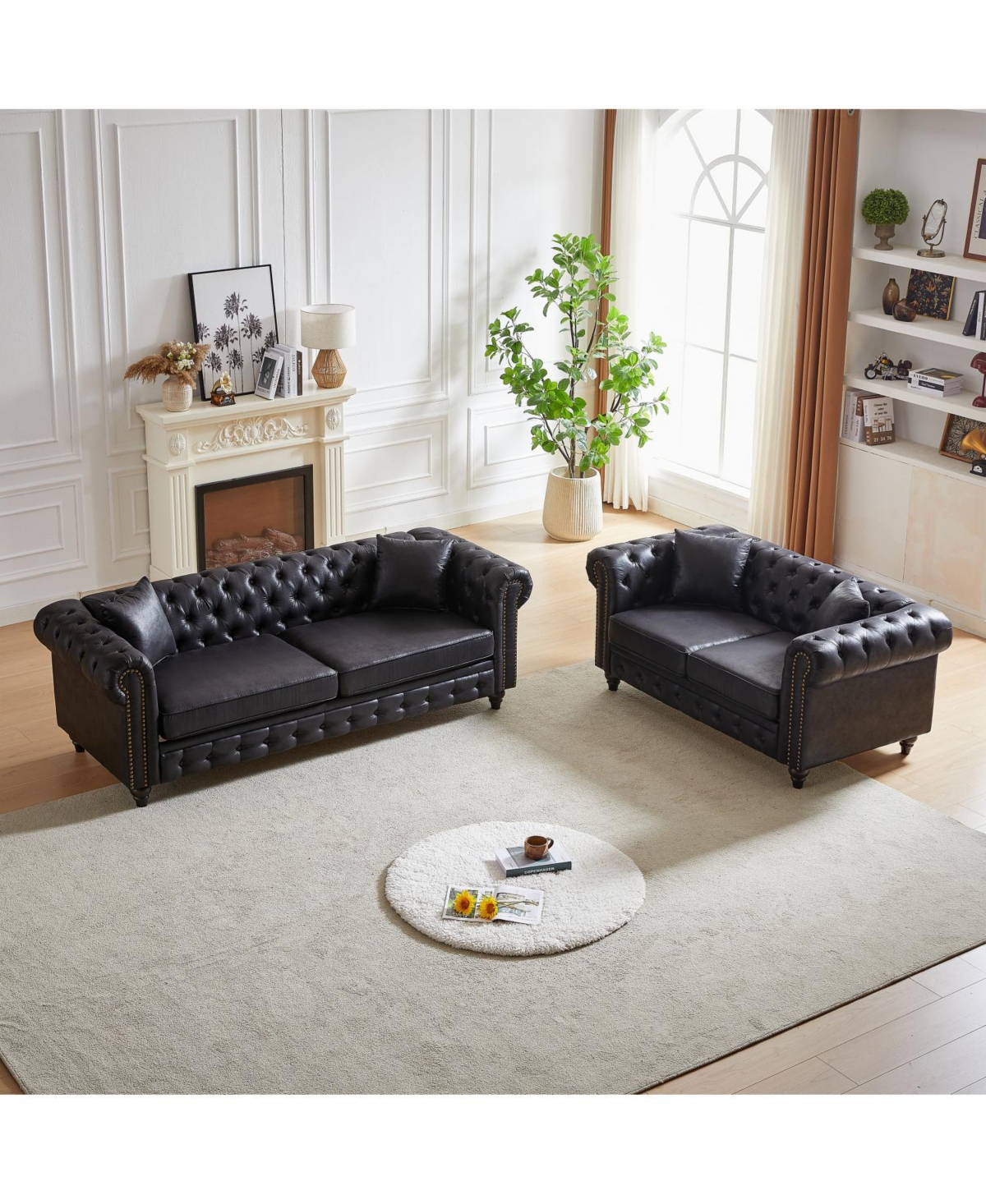 Click here for Streamdale Modern 5-Seat Sofa with Solid Wood Fram... prices