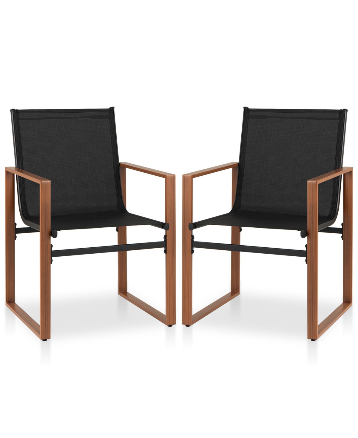 Click here for Outdoor Dining Chairs with Breathable Seat and Bac... prices