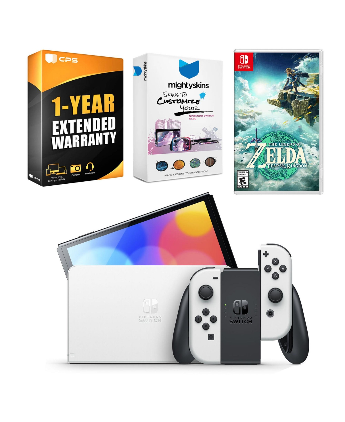 Click here for Nintendo Switch White Oled Console with The Legend... prices