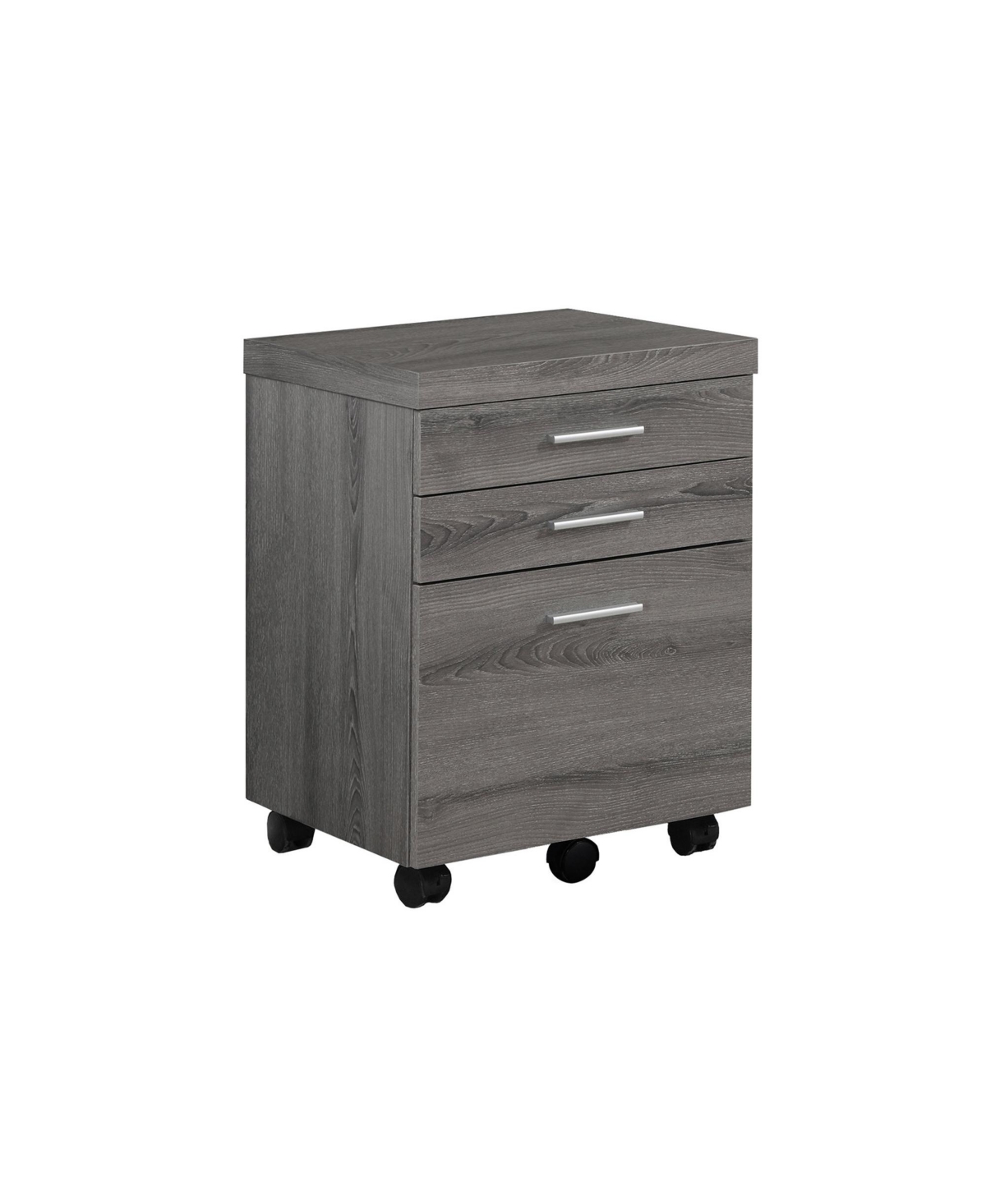 Click here for Mdf 3-drawer Filing - Dark taupe prices