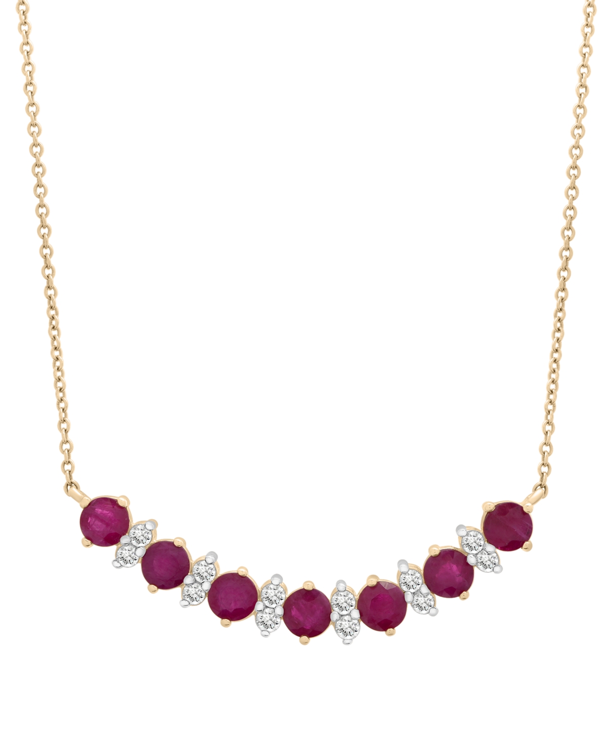 Click here for Ruby (1-1/2 ct. t.w.) & Diamond (1/4 ct. t.w.) 17... prices