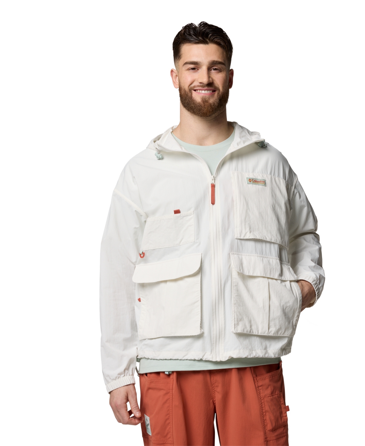 Click here for Columbia Mens Cove Beach Windbreaker - Sea Salt prices