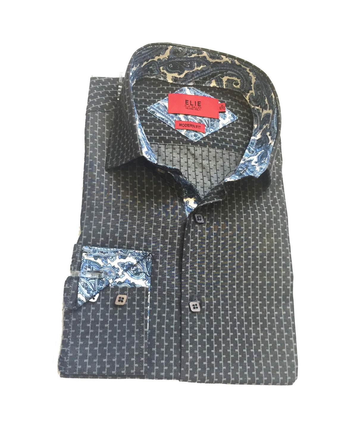 Click here for Elie Balleh Little Boys Black Button-Down Slim Fit... prices