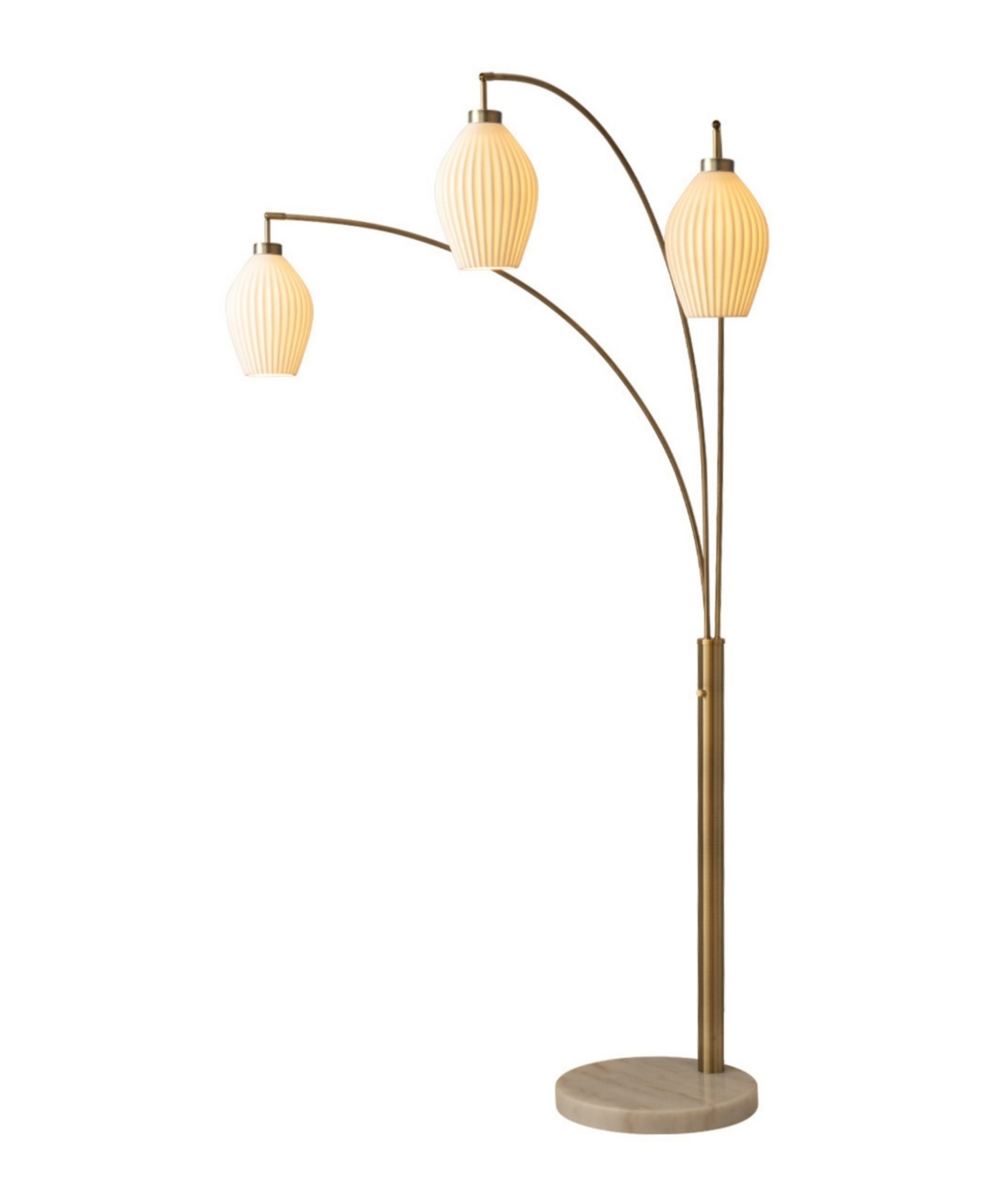 Click here for Nova of California 85 Wood Santa Clara 3 Light Arc... prices