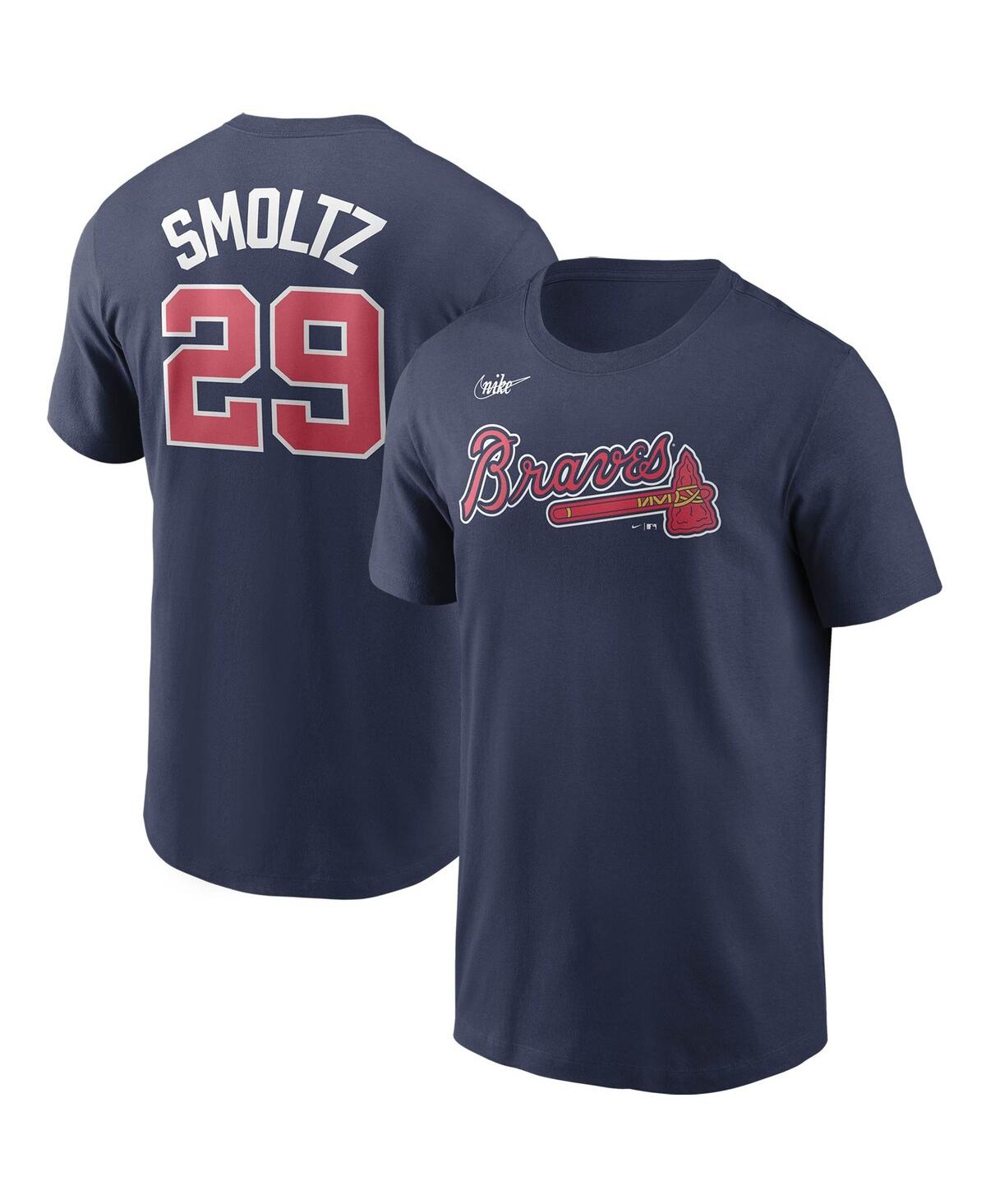 Click here for Nike Mens John Smoltz Navy Atlanta Braves Cooperst... prices