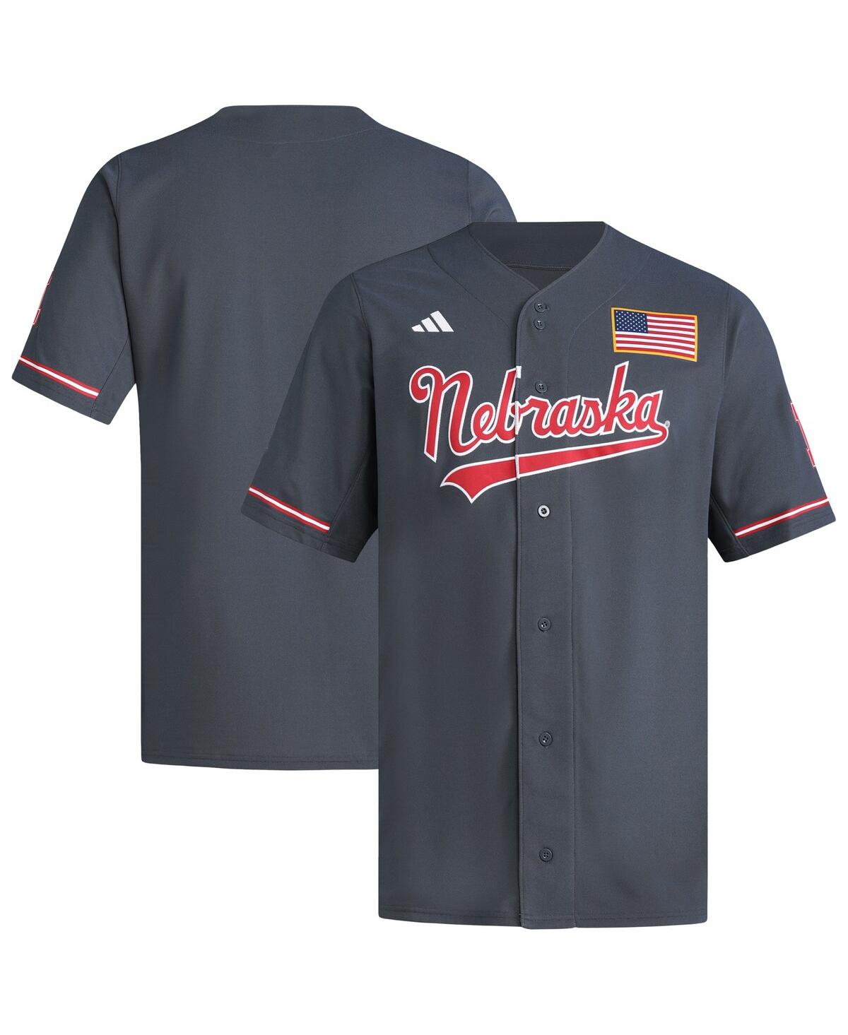 Click here for Adidas Mens Gray Nebraska Huskers Replica Baseball... prices